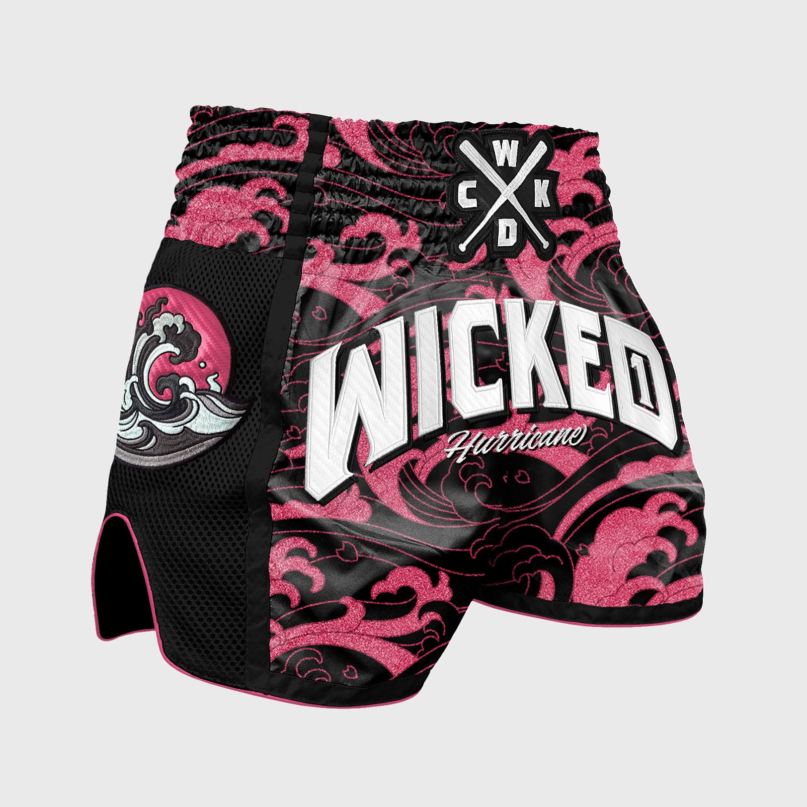 MUAY THAI SHORT HURRICANE ROSE